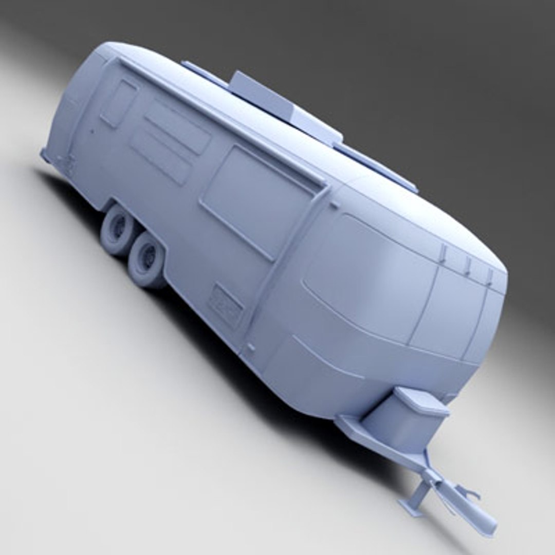 Caravan Classic 3d Model