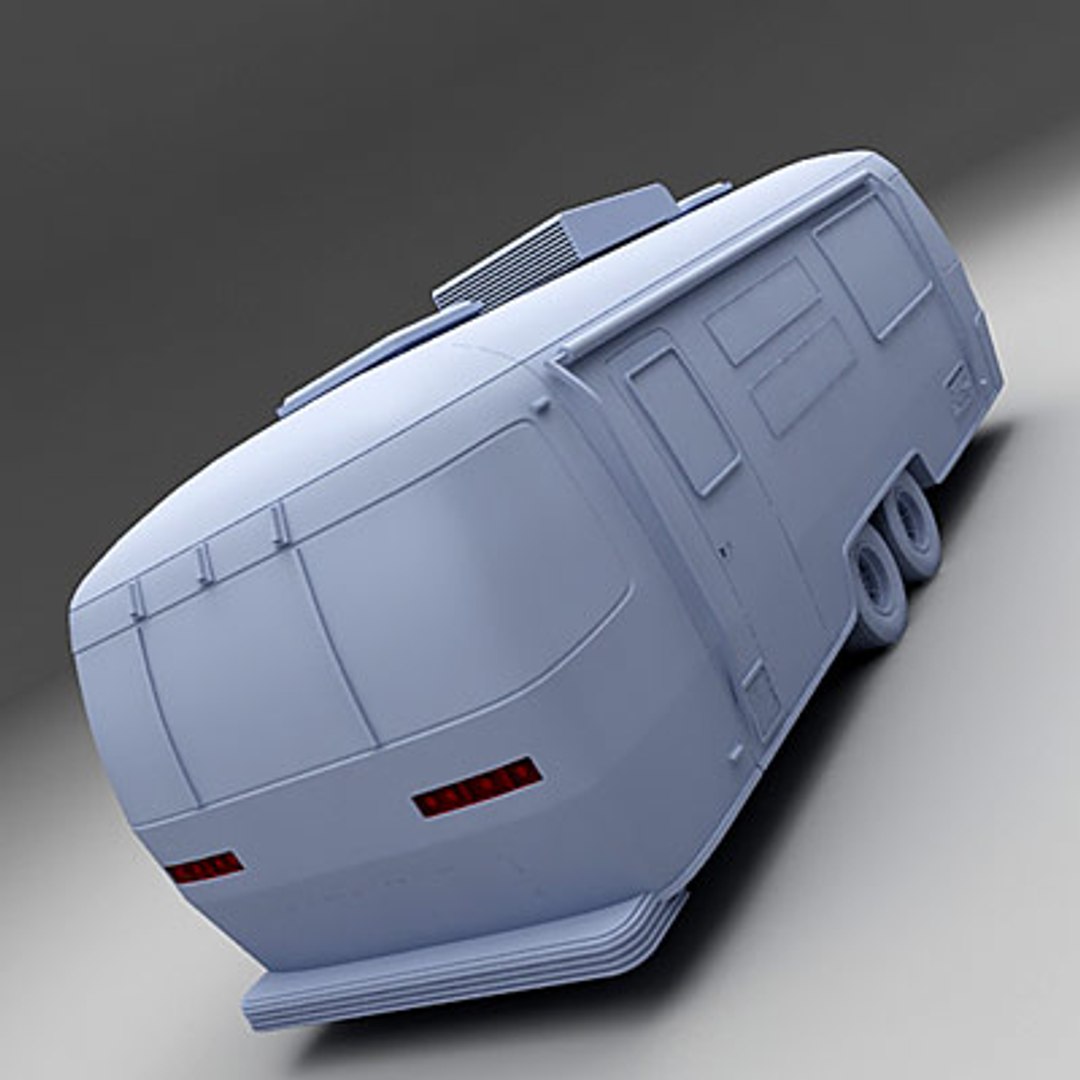 Caravan Classic 3d Model