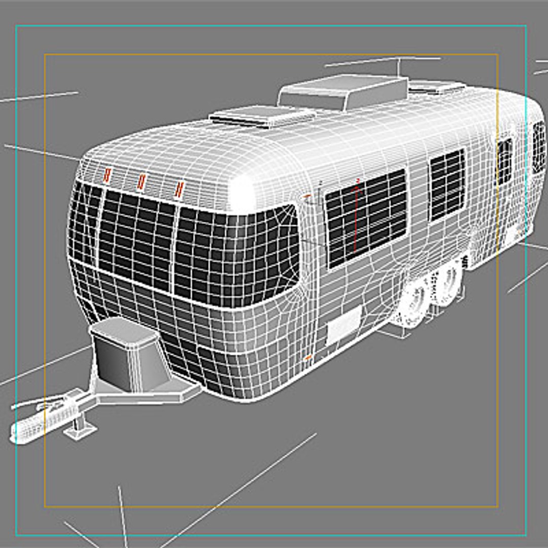 Caravan Classic 3d Model
