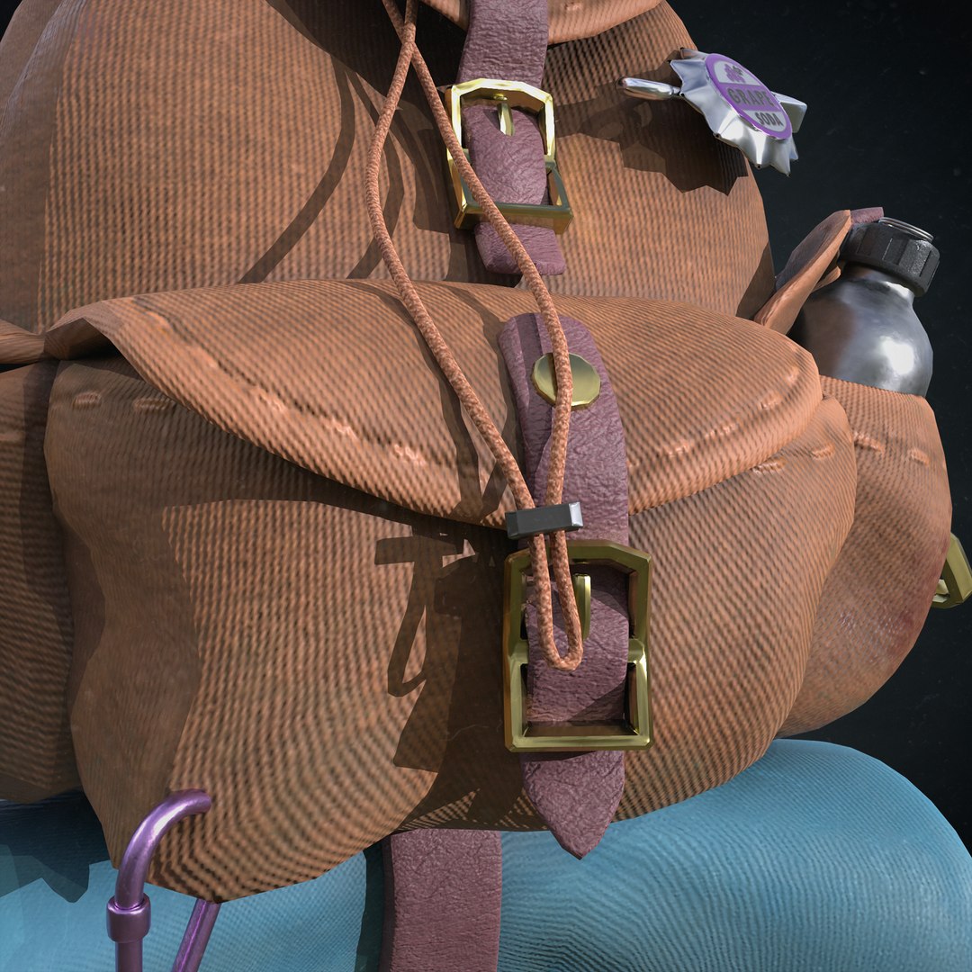 Adventure BackPack 3D Model - TurboSquid 2053648