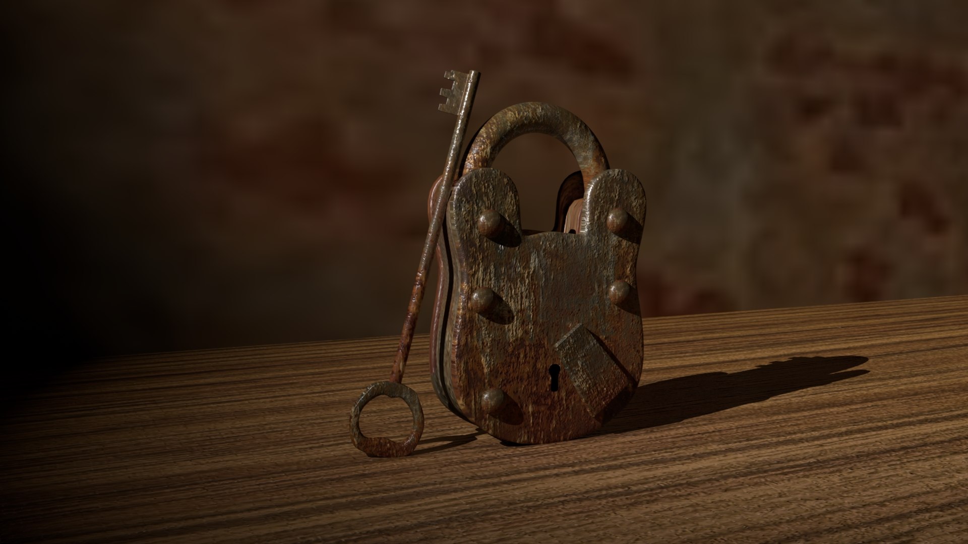 3D Model Key Lock - TurboSquid 1485687