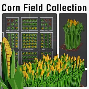 Collection Corn Field 3D Models for Download | TurboSquid
