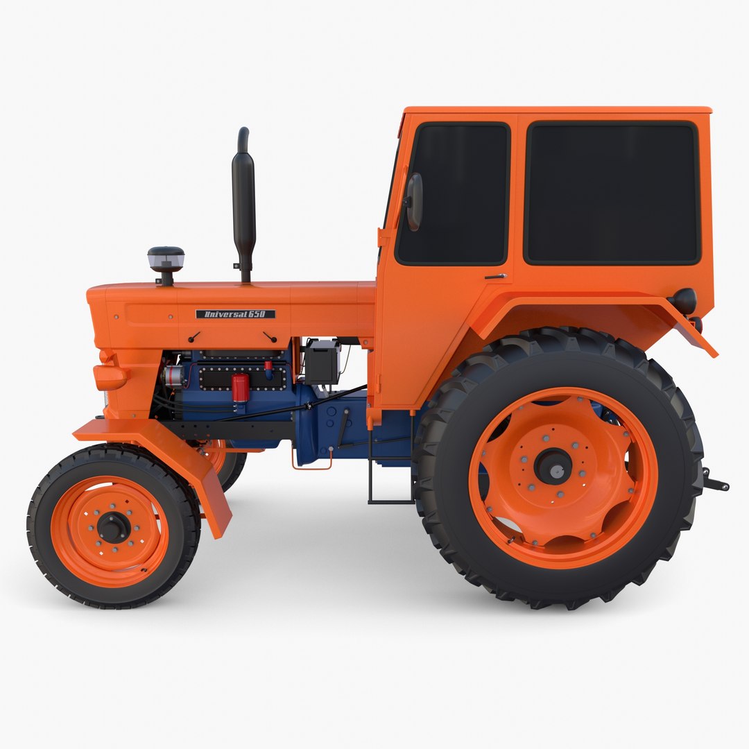 U650 Tractor V7 3D Model - TurboSquid 1939354