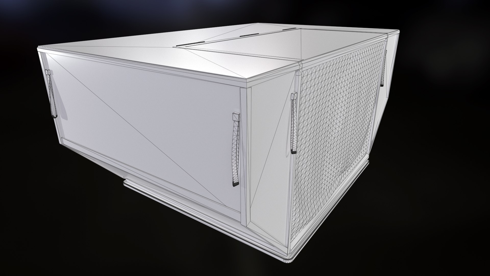 ULD Container And Trailer 3D Model - TurboSquid 1772462