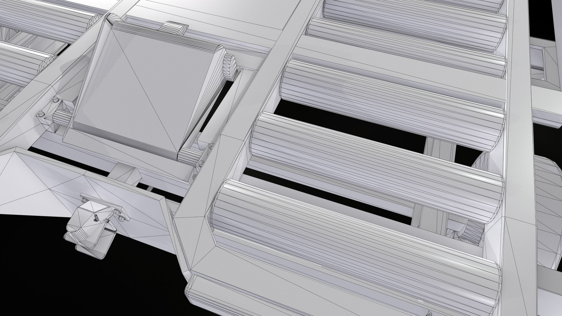 ULD Container And Trailer 3D Model - TurboSquid 1772462