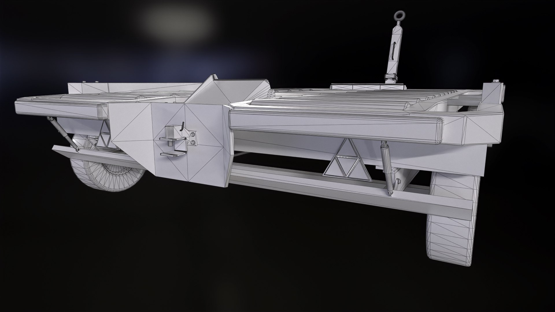 ULD Container And Trailer 3D Model - TurboSquid 1772462