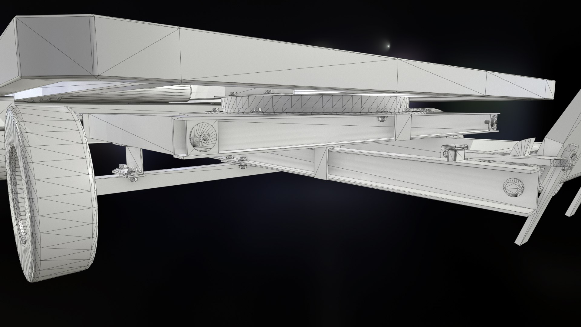 ULD Container And Trailer 3D Model - TurboSquid 1772462