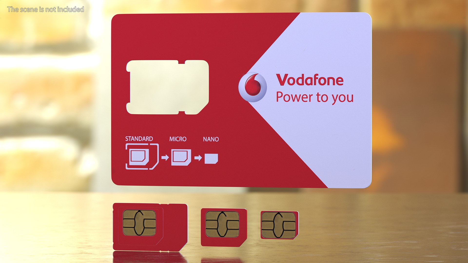 3D Vodafone Sim Card Types Model - TurboSquid 1951601