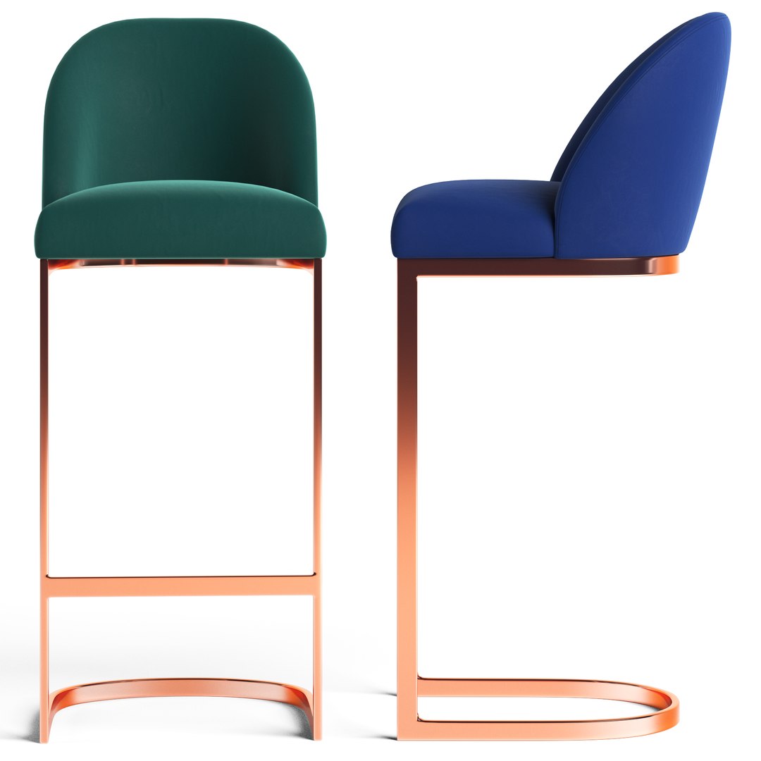 3D Cult Living Matteo Bar Stool Model - TurboSquid 2173508