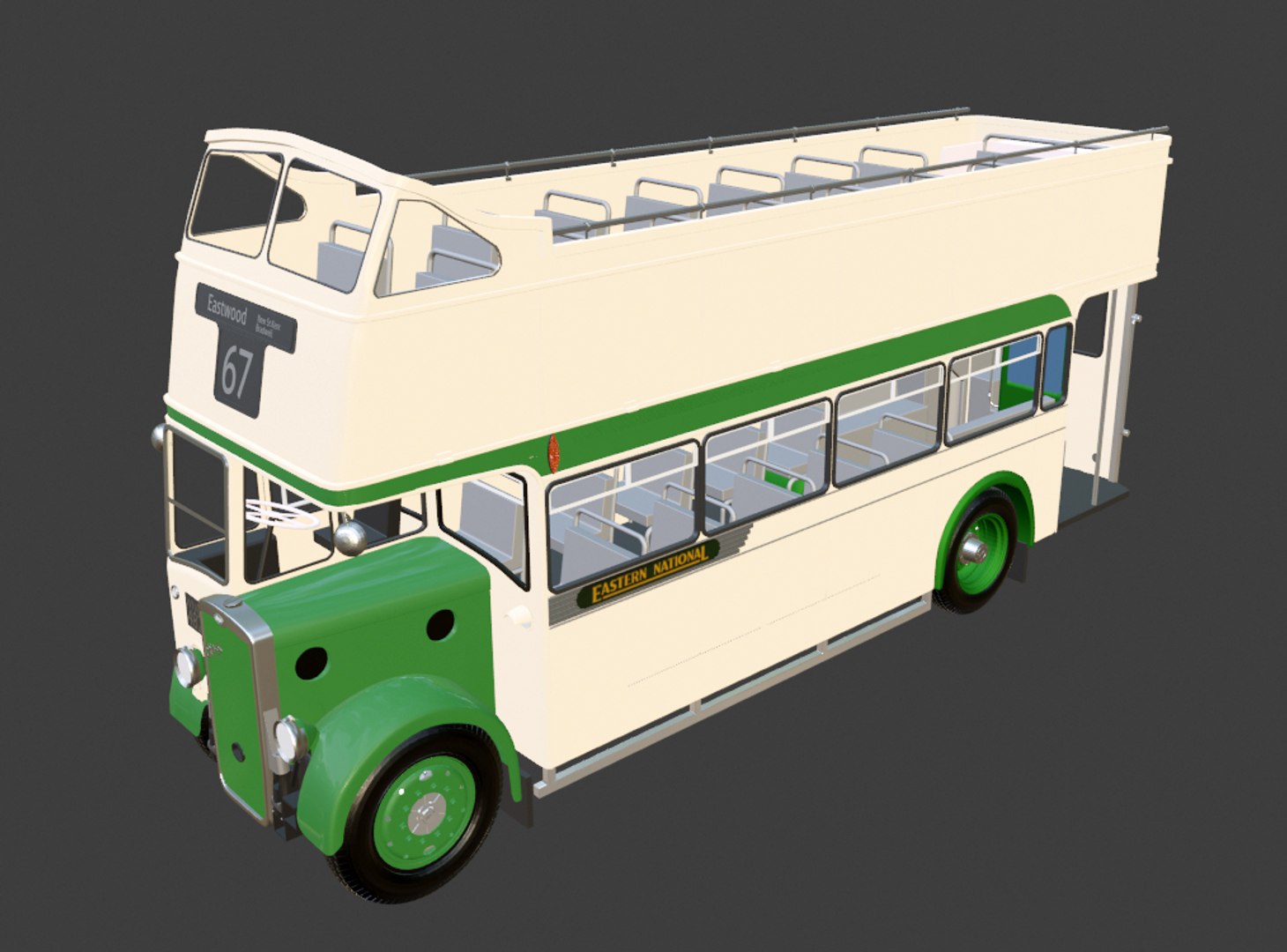 1953 Bristol Ksw 5g 3D - TurboSquid 1509420