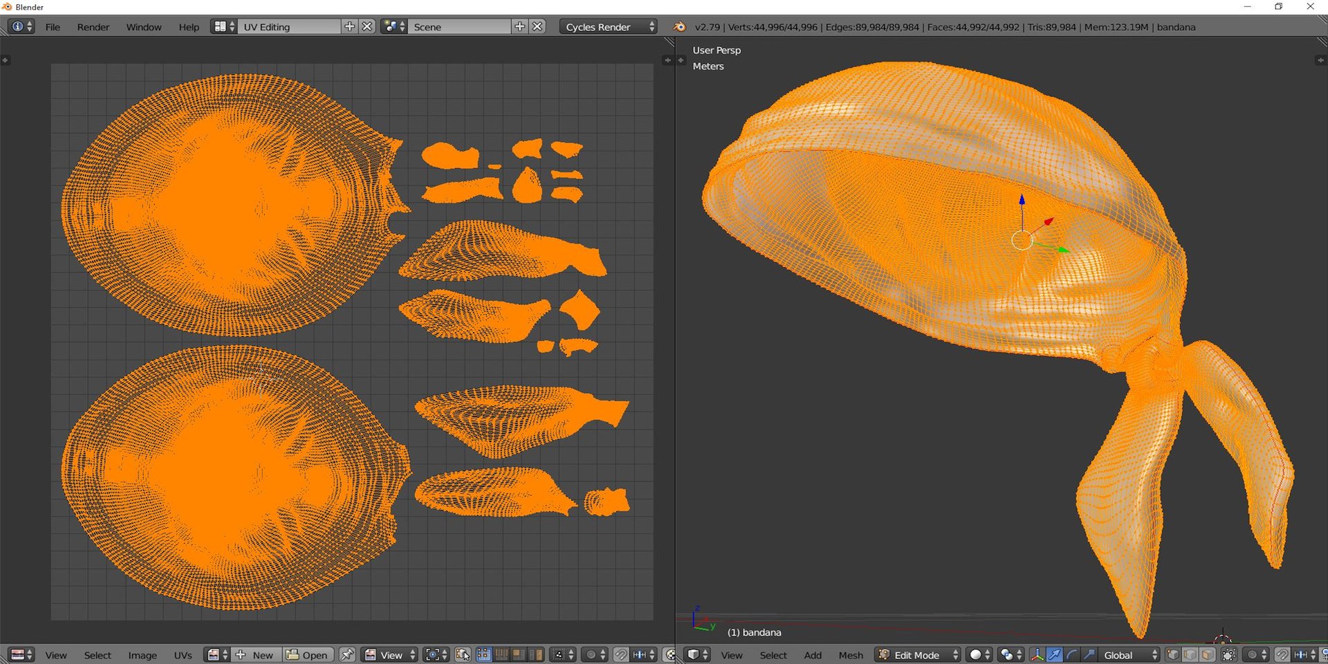 3D Model Bandana - TurboSquid 1719897
