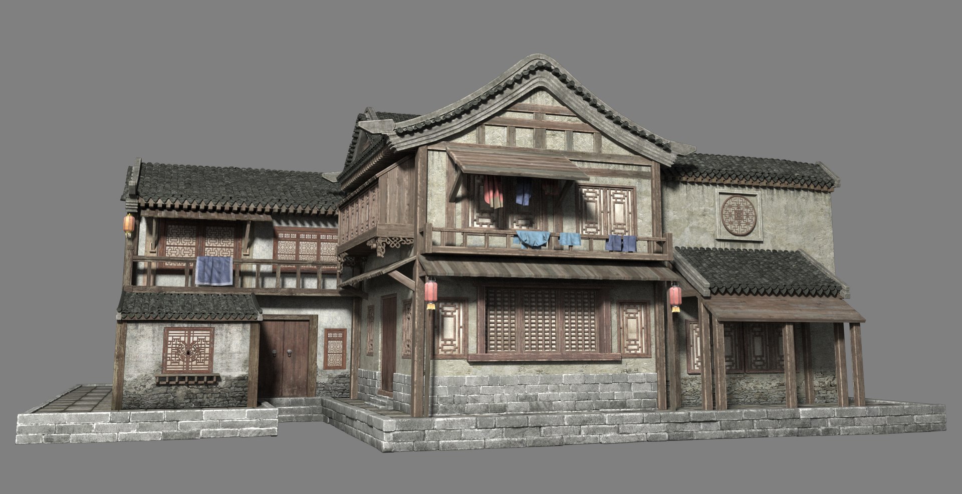 Ancient Architecture Model - TurboSquid 1721257