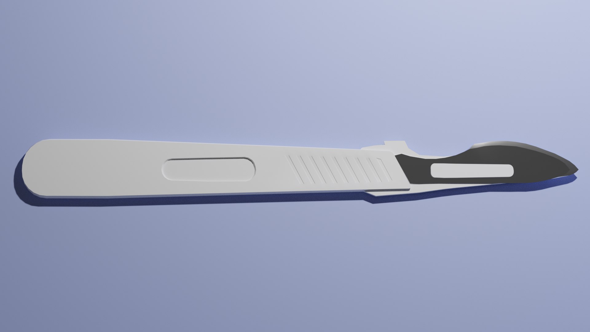 3D disposable scalpel - TurboSquid 1658241
