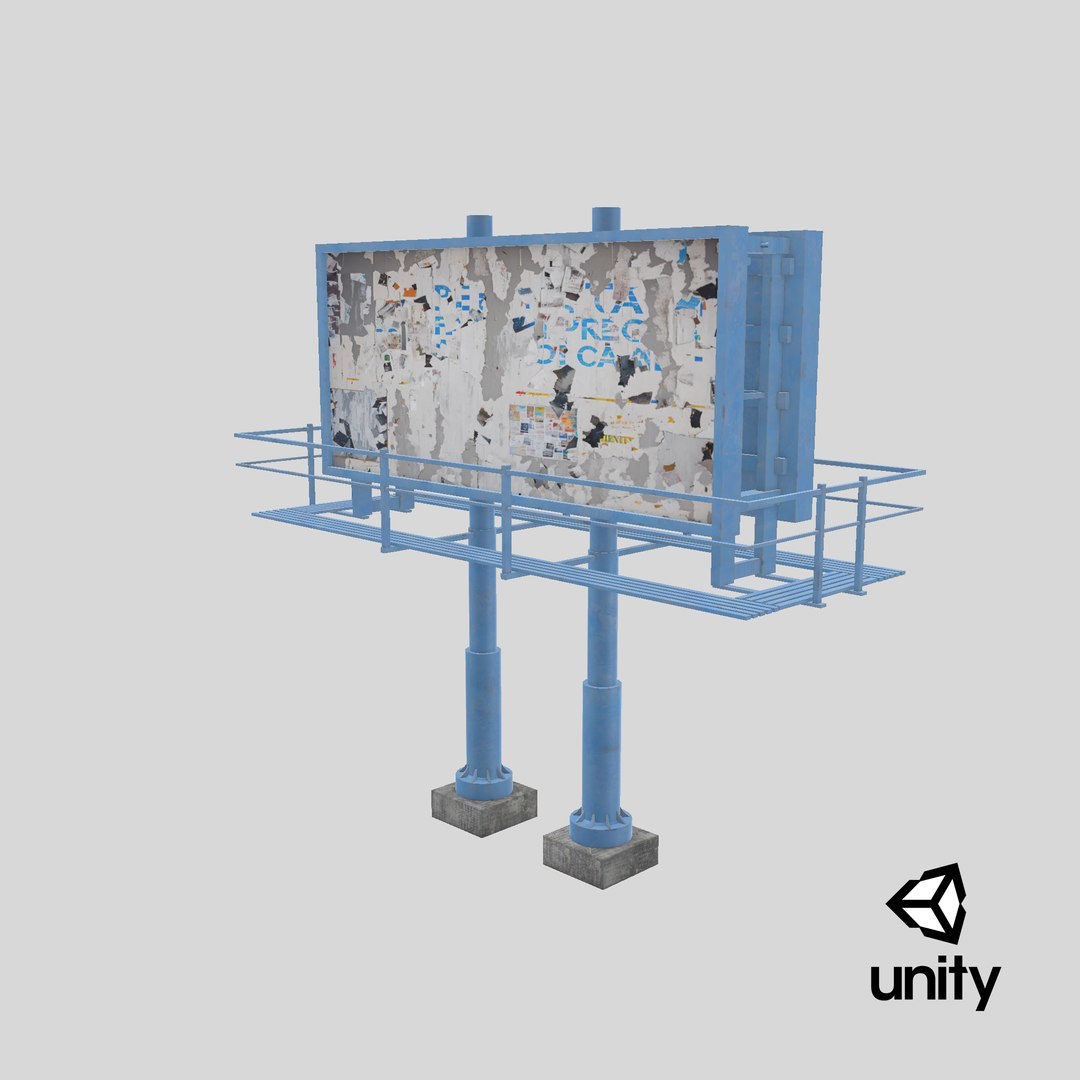 3D Model Billboard 9 - TurboSquid 2109244