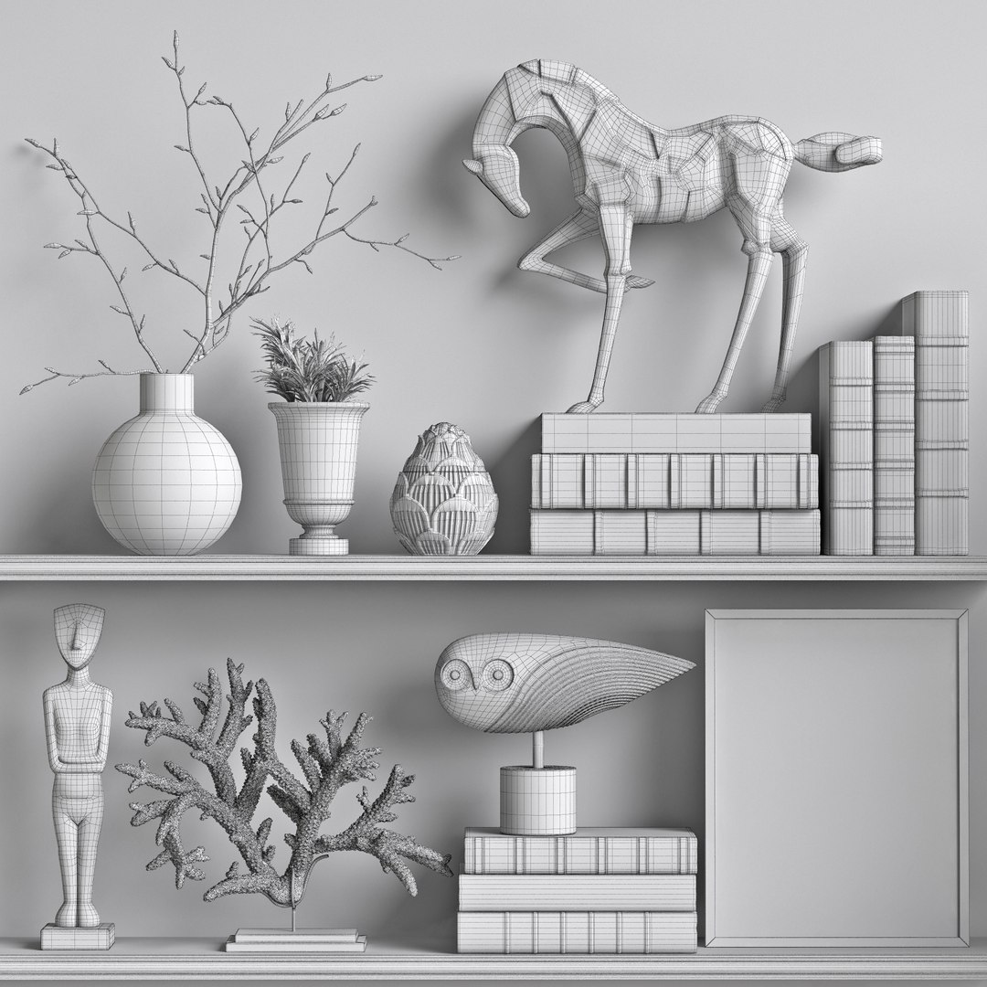 3D Decor Set 226 - TurboSquid 2207515