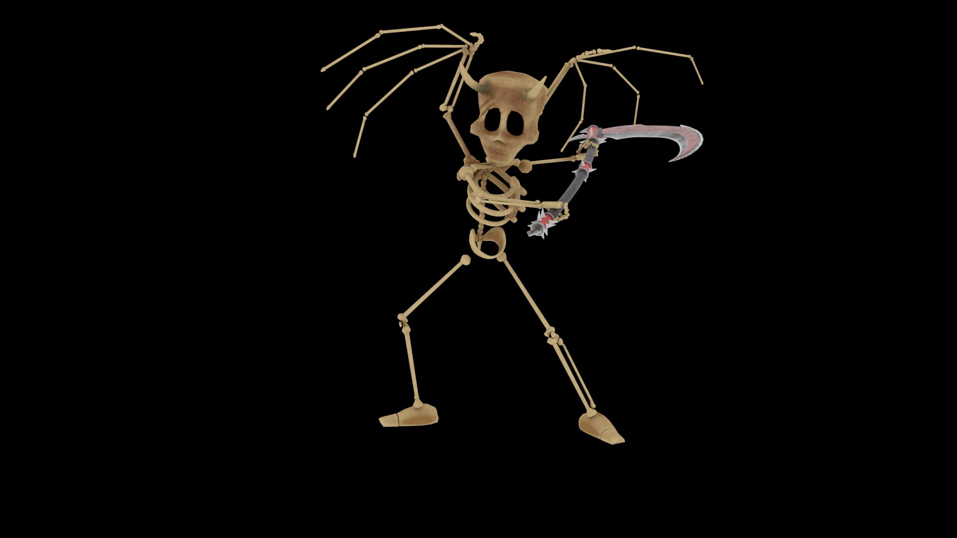 3D EvilSkeletonRig - TurboSquid 1873890