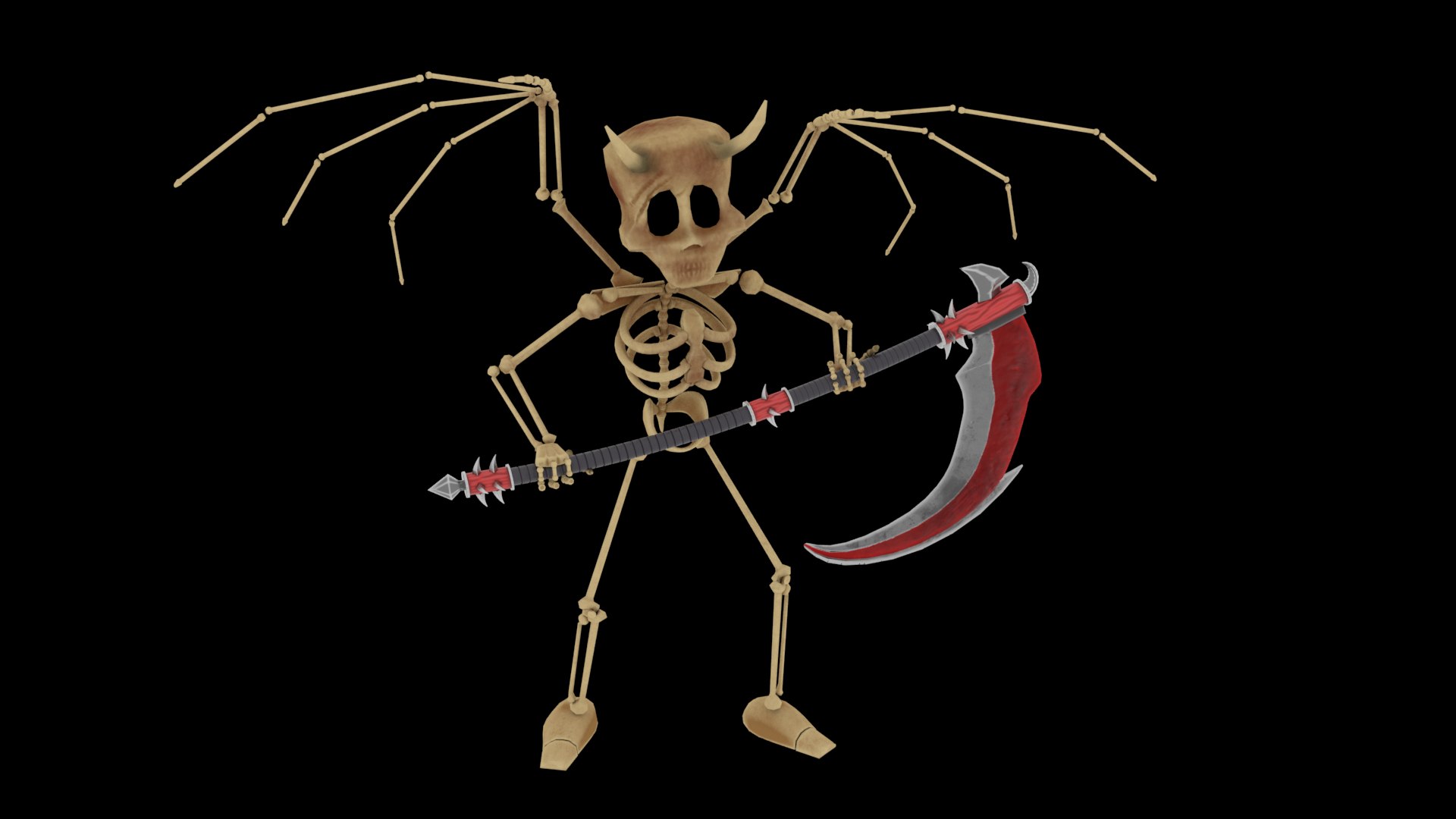 3D EvilSkeletonRig - TurboSquid 1873890