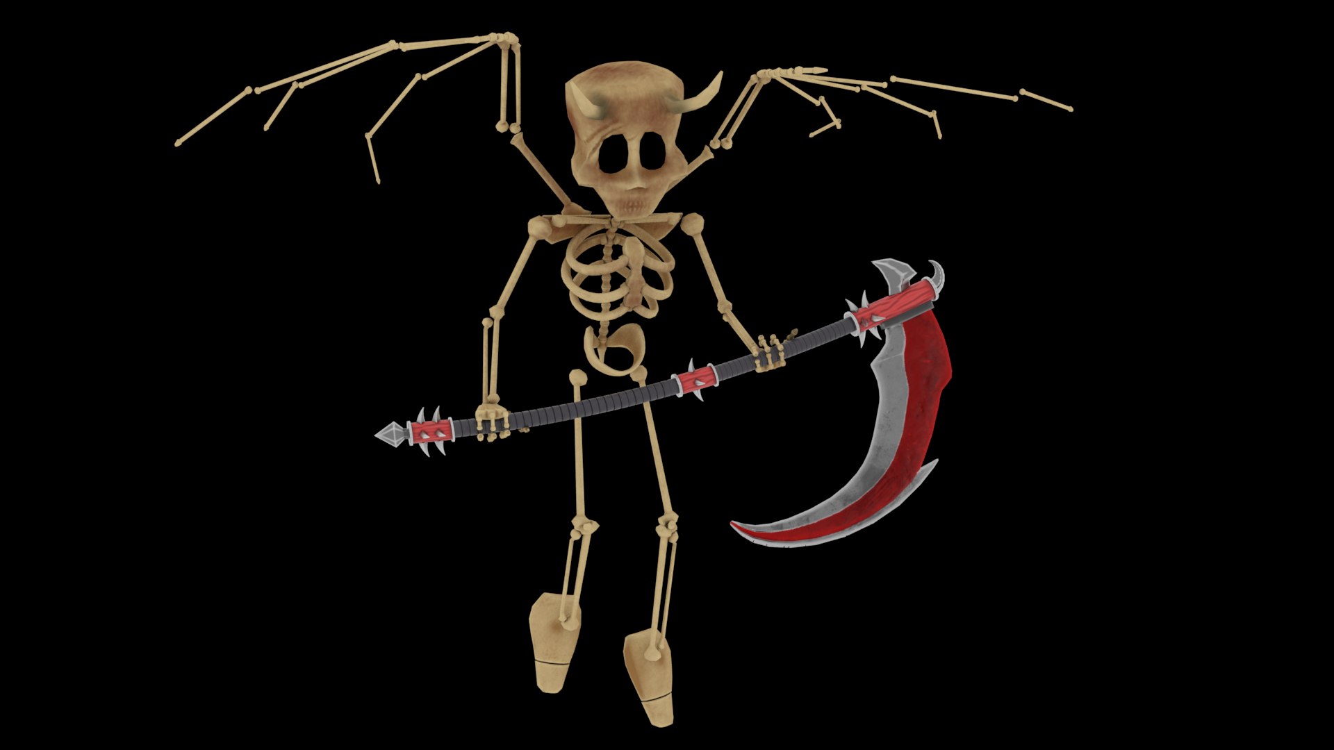 3D EvilSkeletonRig - TurboSquid 1873890