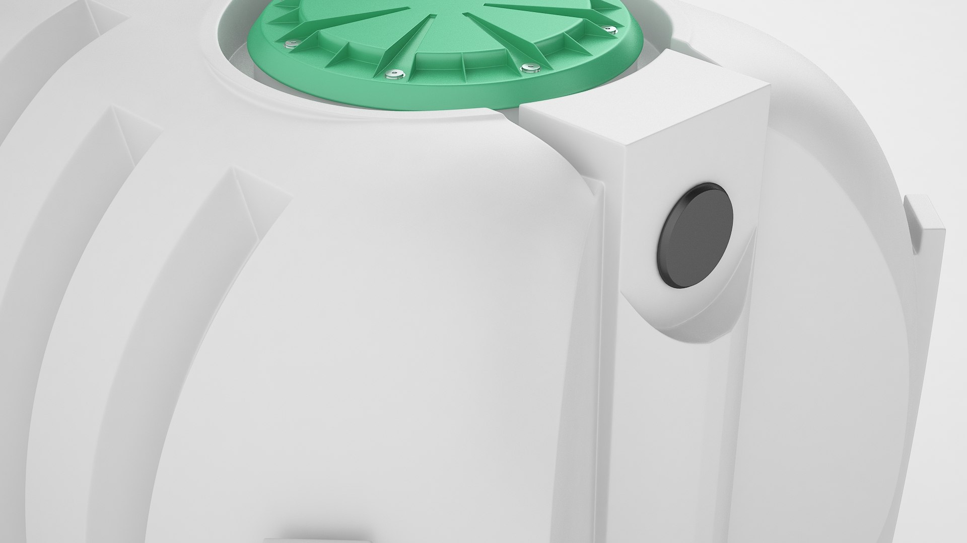 3D Model Low Profile Plastic Septic Tank 03 - TurboSquid 2058703