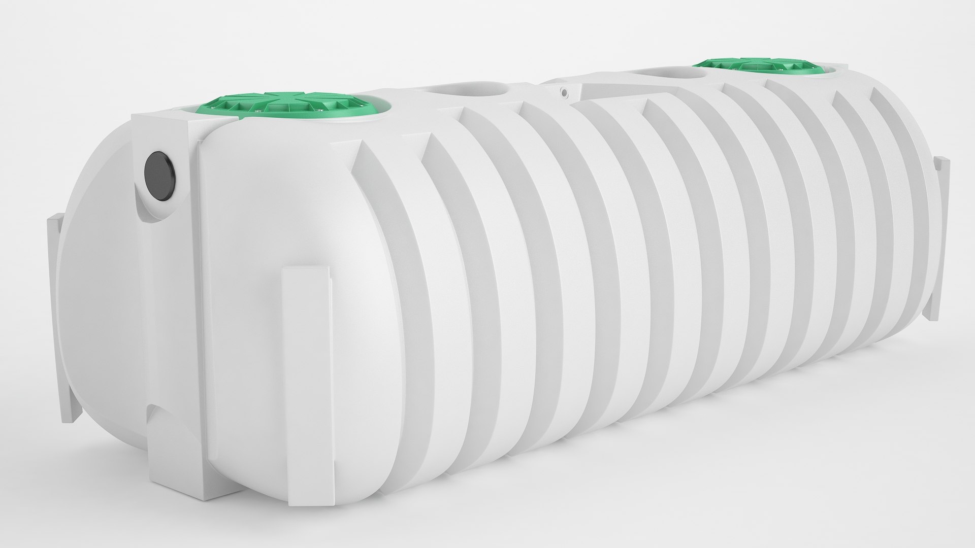 3D Model Low Profile Plastic Septic Tank 03 - TurboSquid 2058703