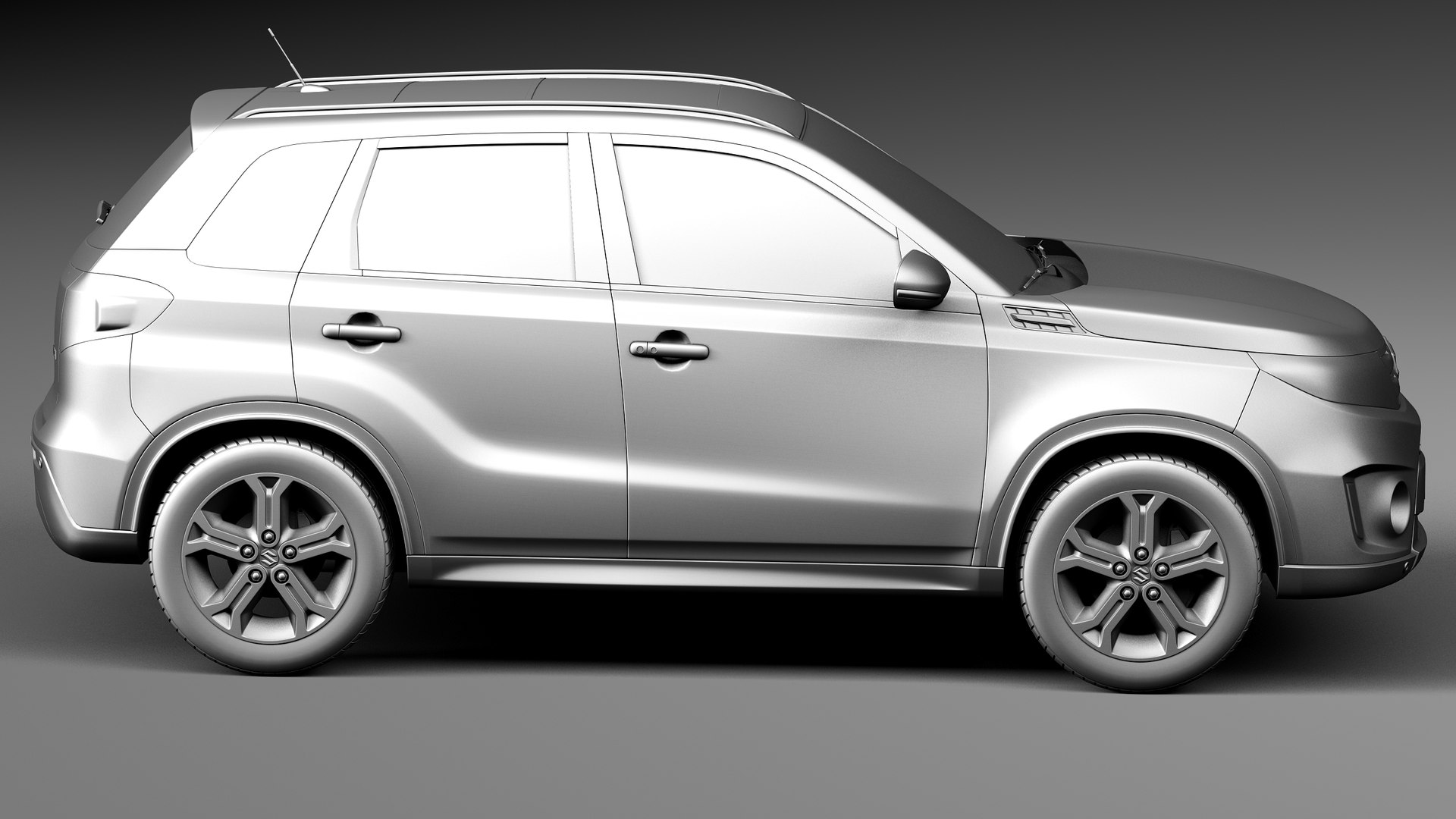 3d 2015 suzuki vitara model