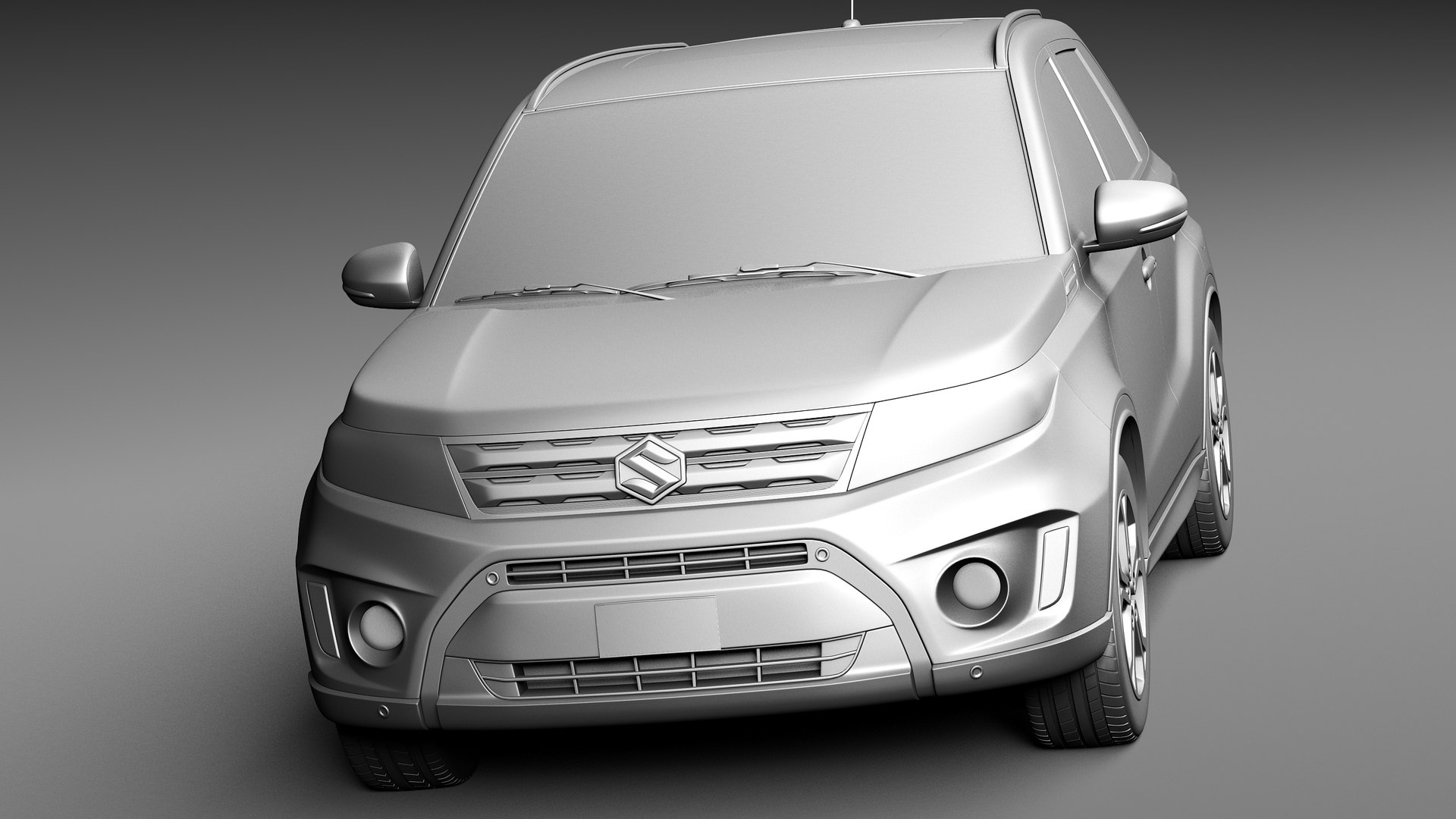 3d 2015 suzuki vitara model