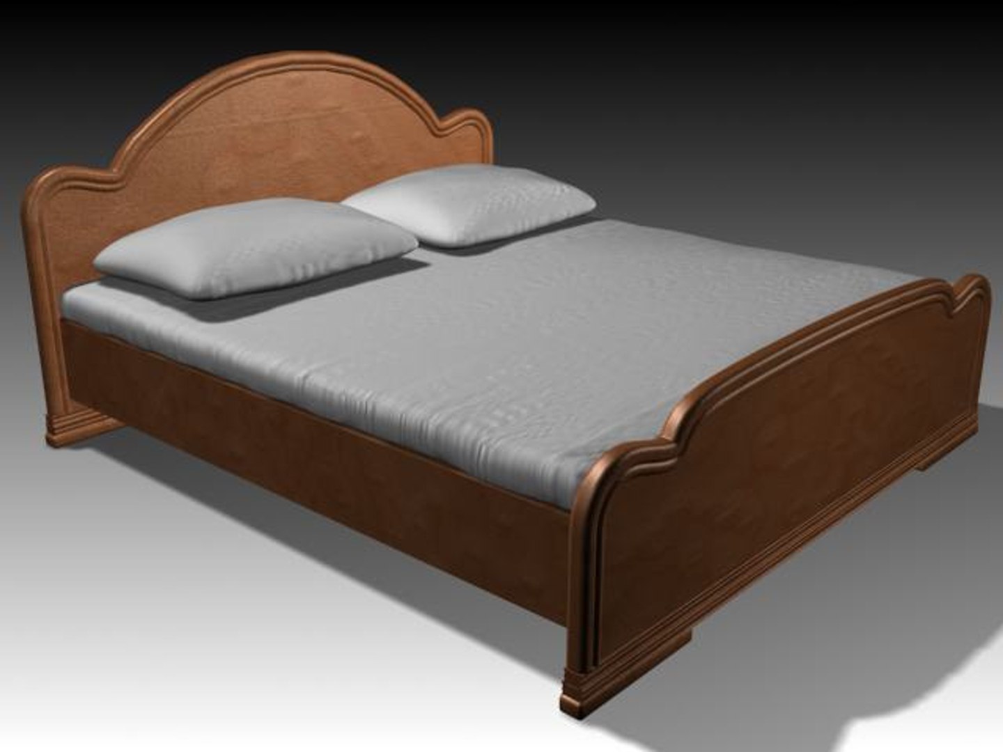 Bed 3d Max