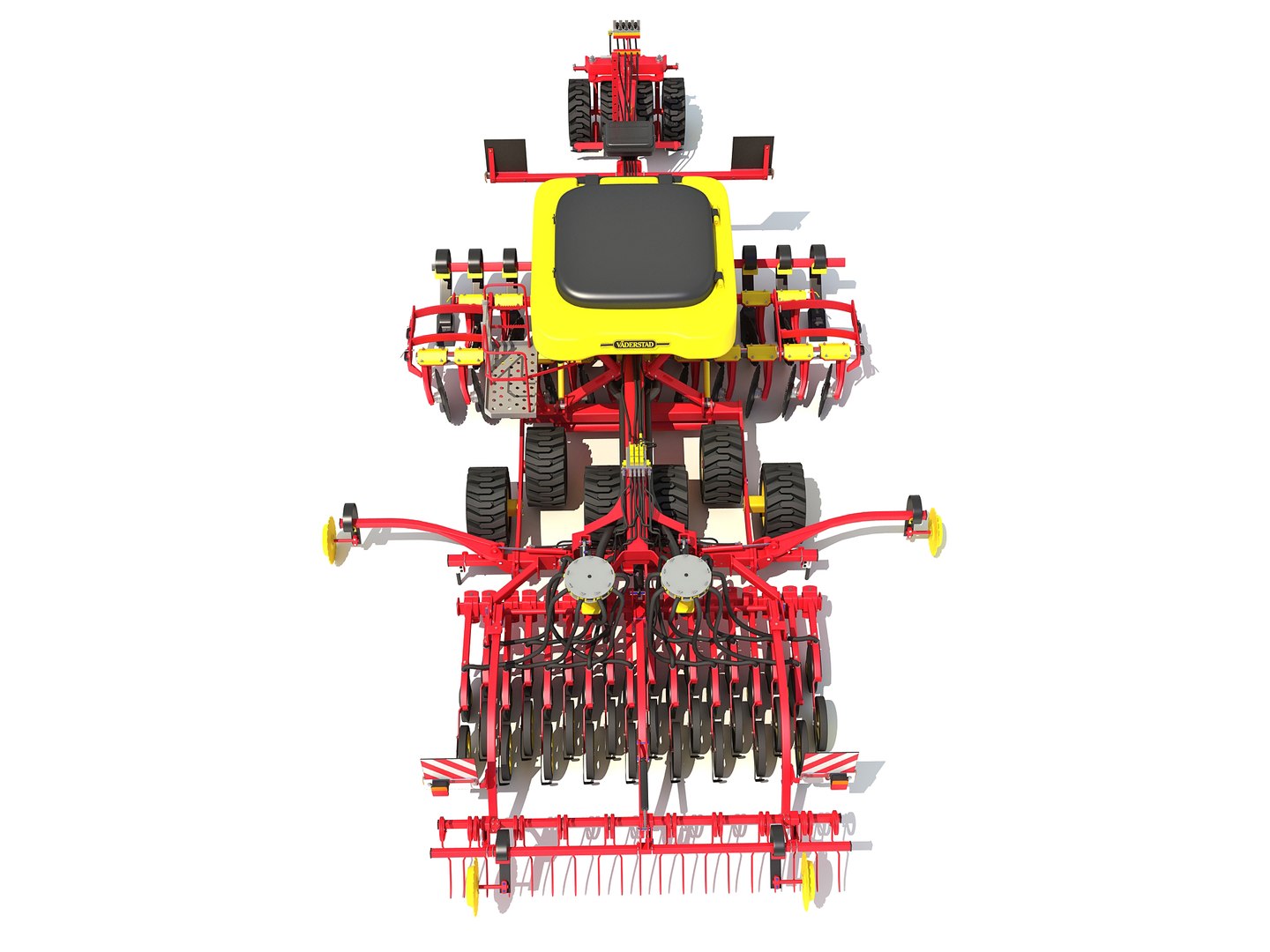 3D Vaderstad Seed Drill Model - TurboSquid 1444604