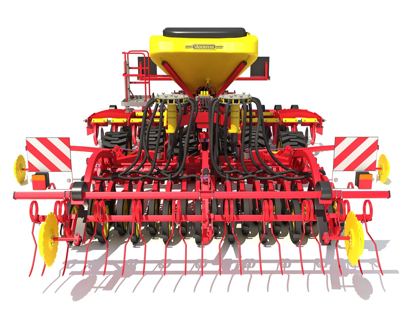 3D Vaderstad Seed Drill Model - TurboSquid 1444604