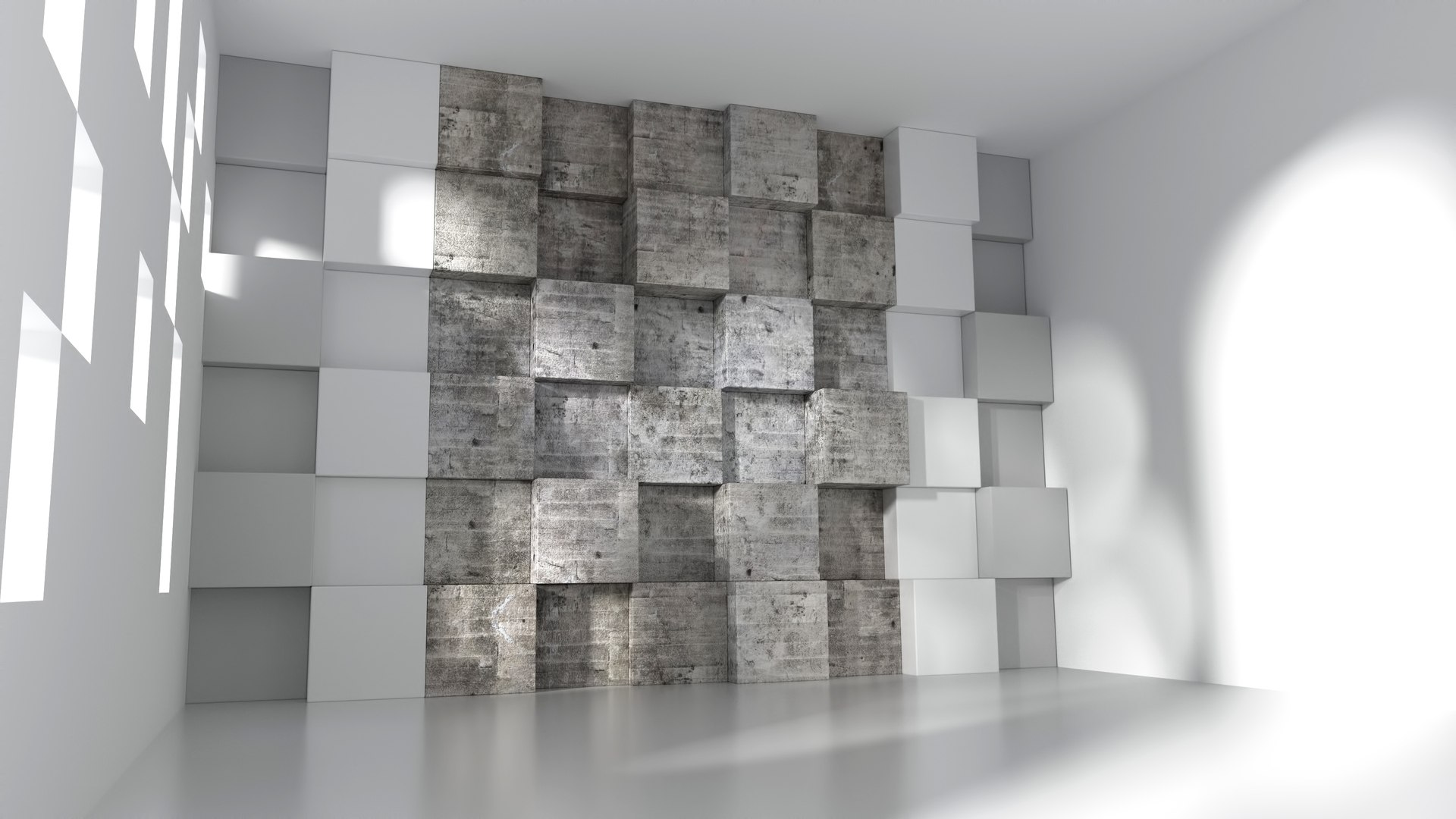 3D Modular Feature Wall Panels Model - TurboSquid 1194990