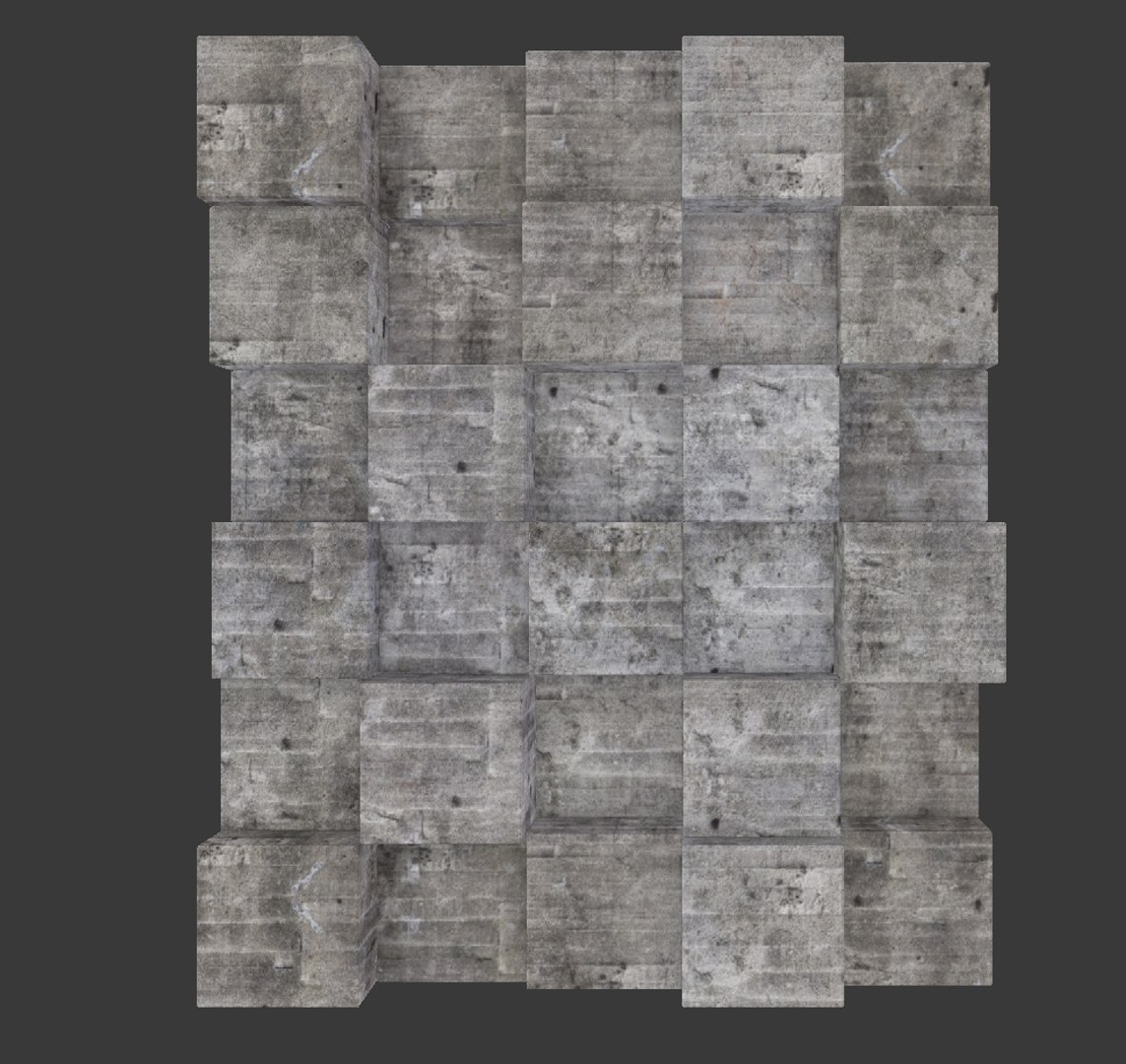 3D Modular Feature Wall Panels Model - TurboSquid 1194990