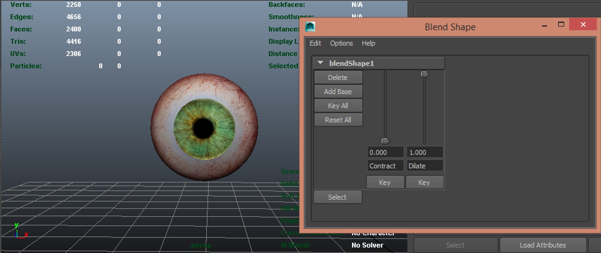 Green Eye 3d Model
