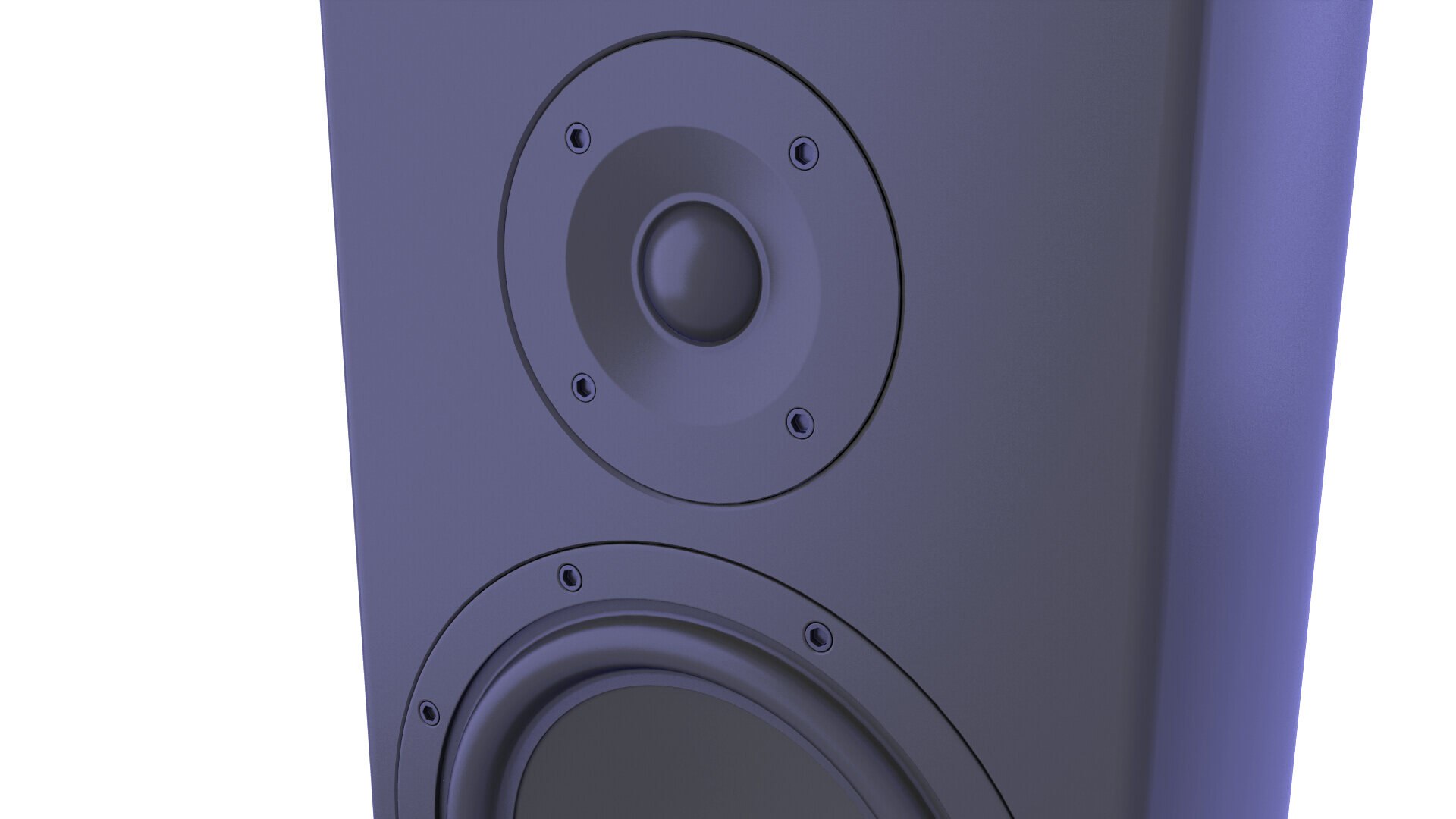 Floorstanding Speaker 53 3D Model - TurboSquid 2257337
