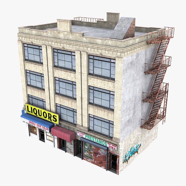 city building 3d model
