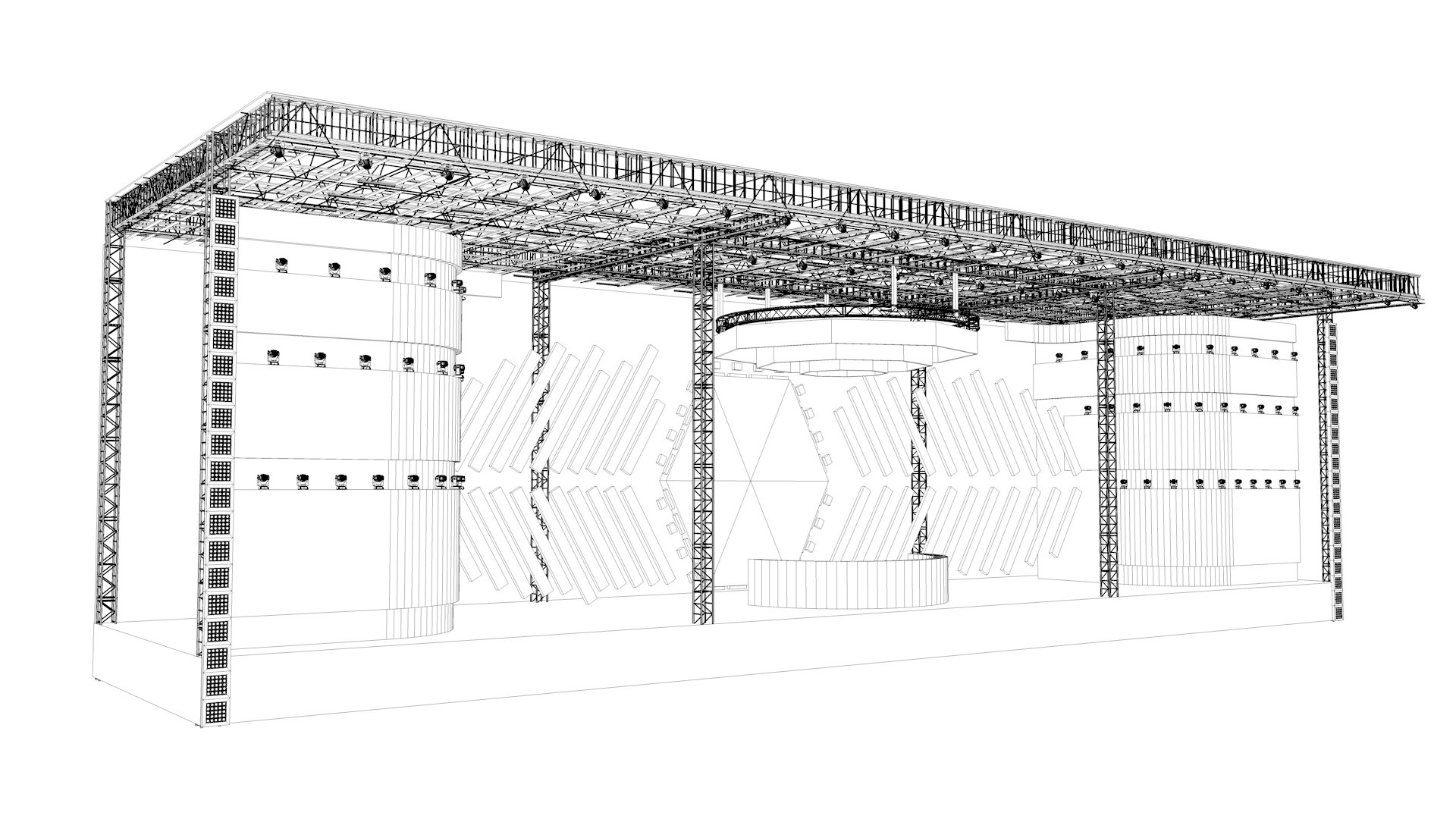 Concert Scene 2 Model - TurboSquid 2196014