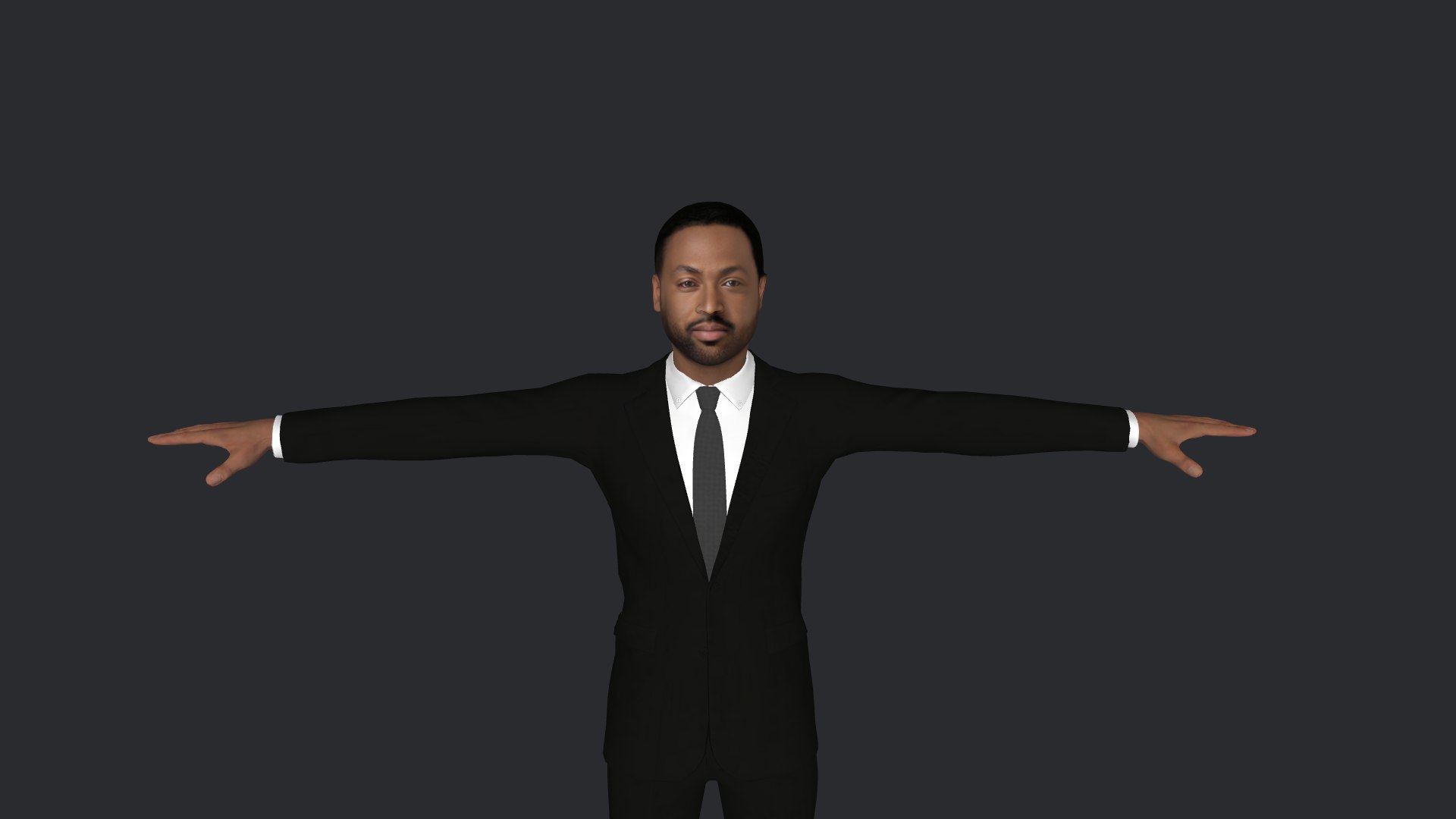 3D Dwyane Wade Hyper Realistic Full Body Fully Rigged Character Model ...