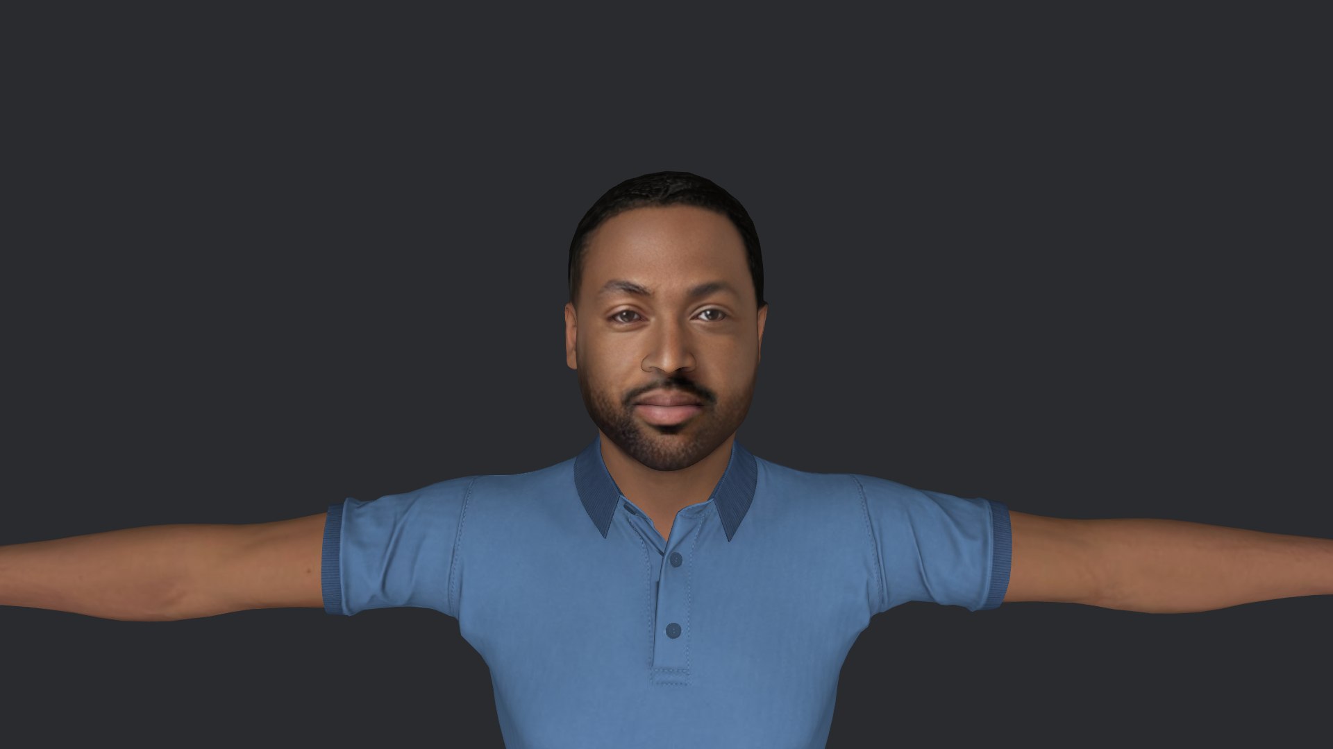 3D Dwyane Wade Hyper Realistic Full Body Fully Rigged Character Model ...