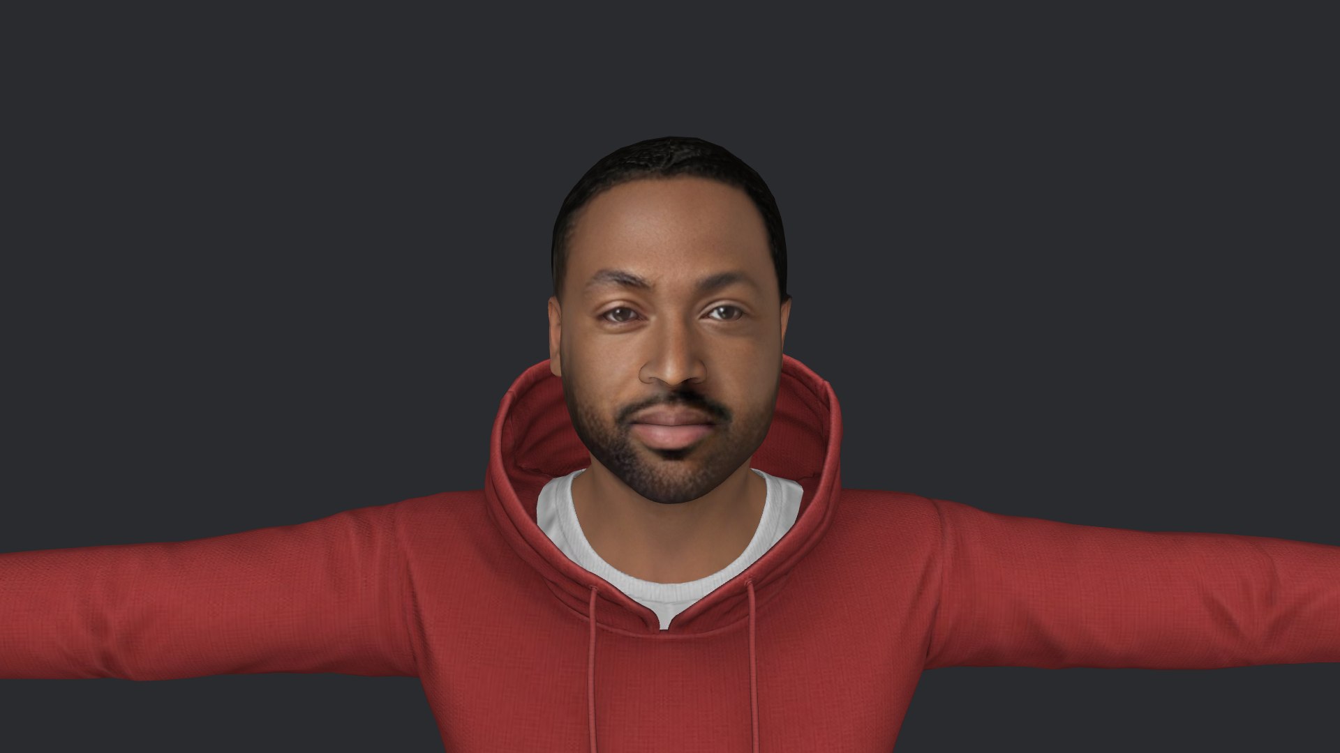 3D Dwyane Wade Hyper Realistic Full Body Fully Rigged Character Model ...