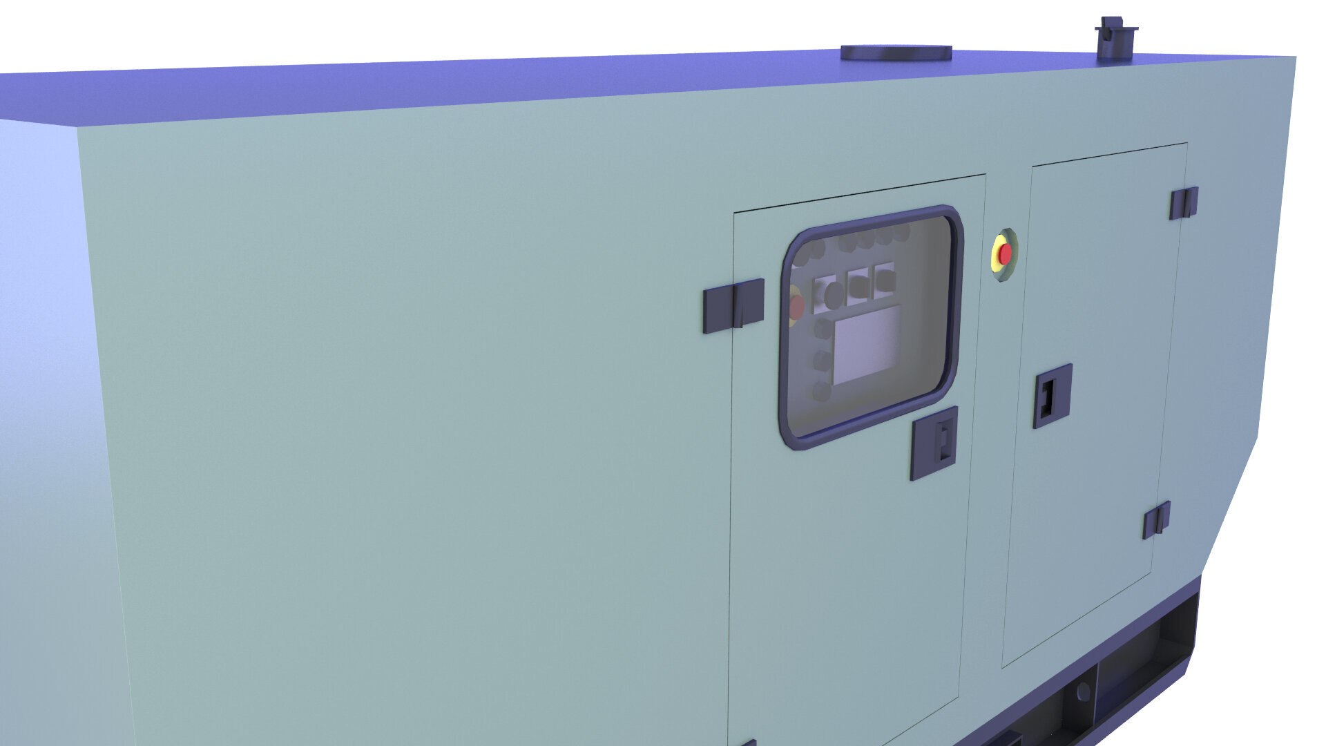 3D Diesel Generator Low Poly 8 - TurboSquid 2096795