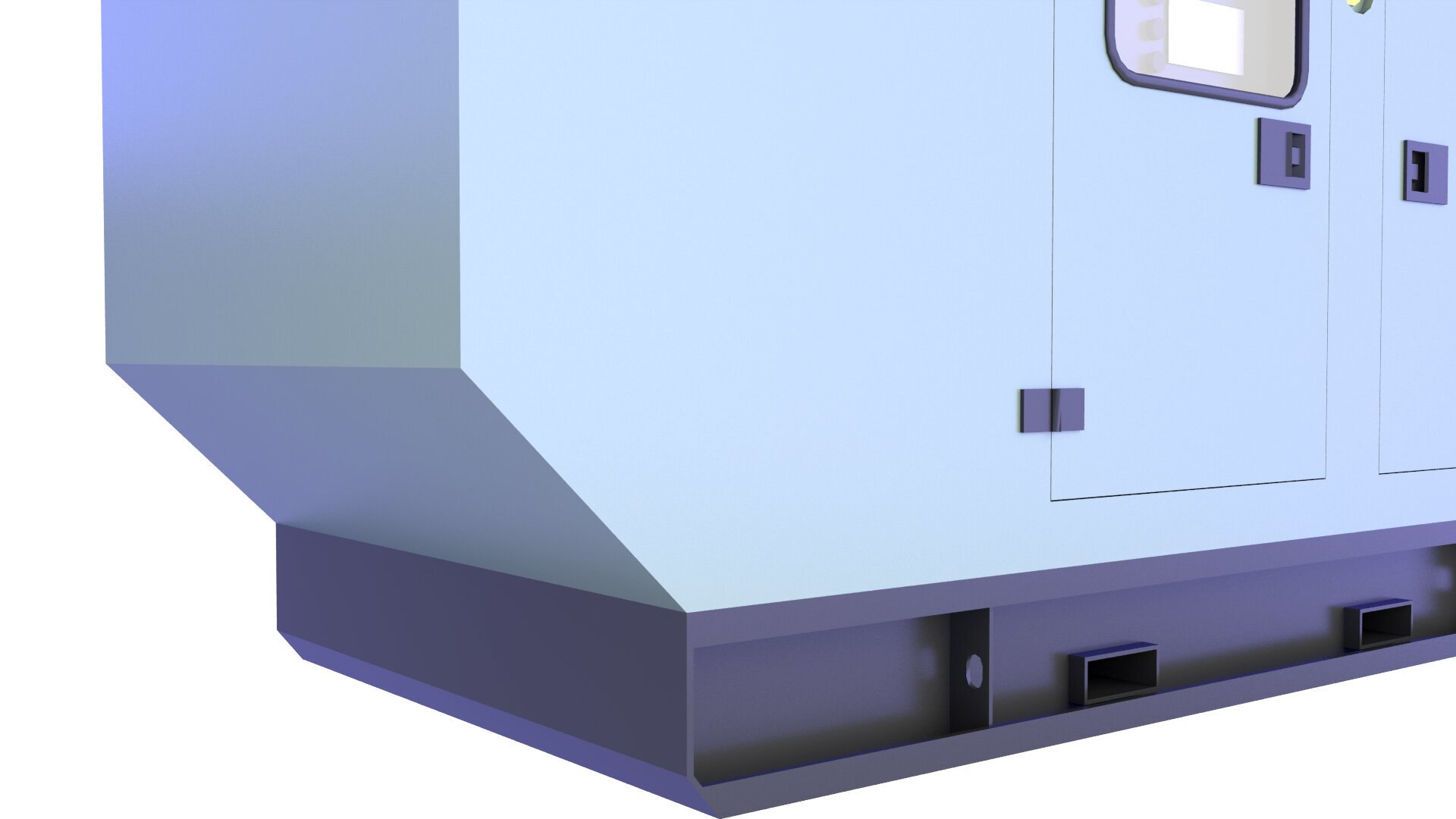 3D Diesel Generator Low Poly 8 - TurboSquid 2096795