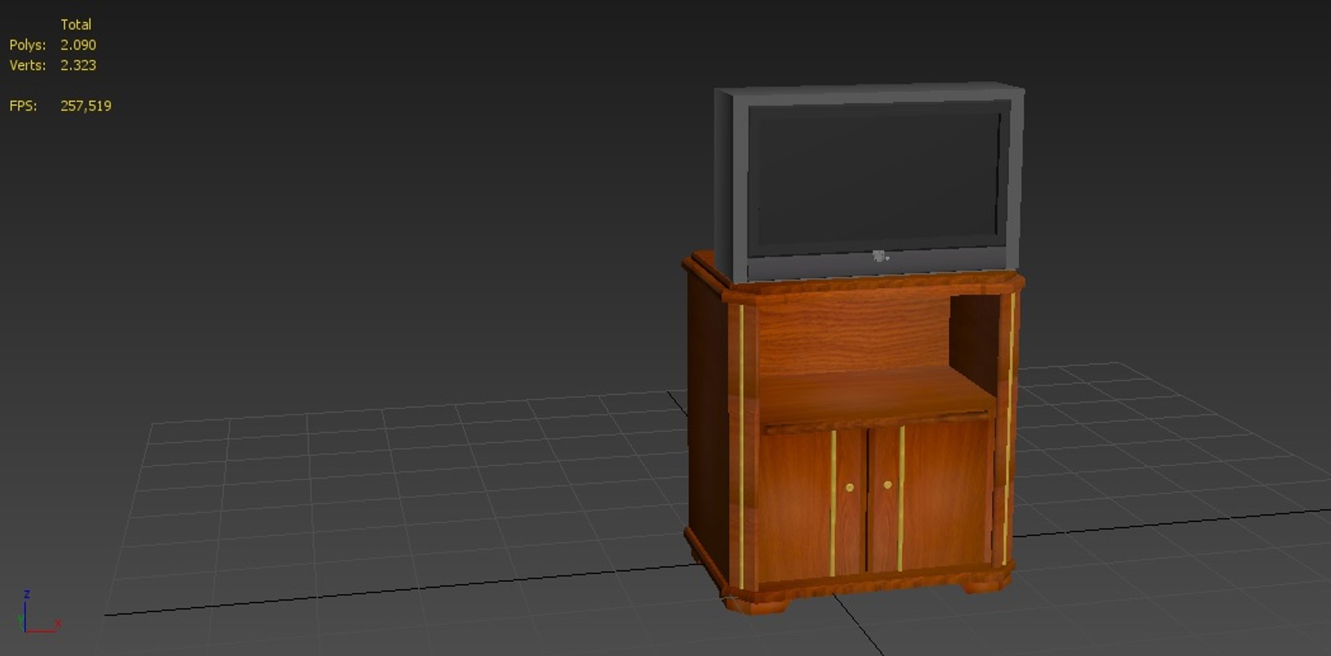 3ds Max Tv Table