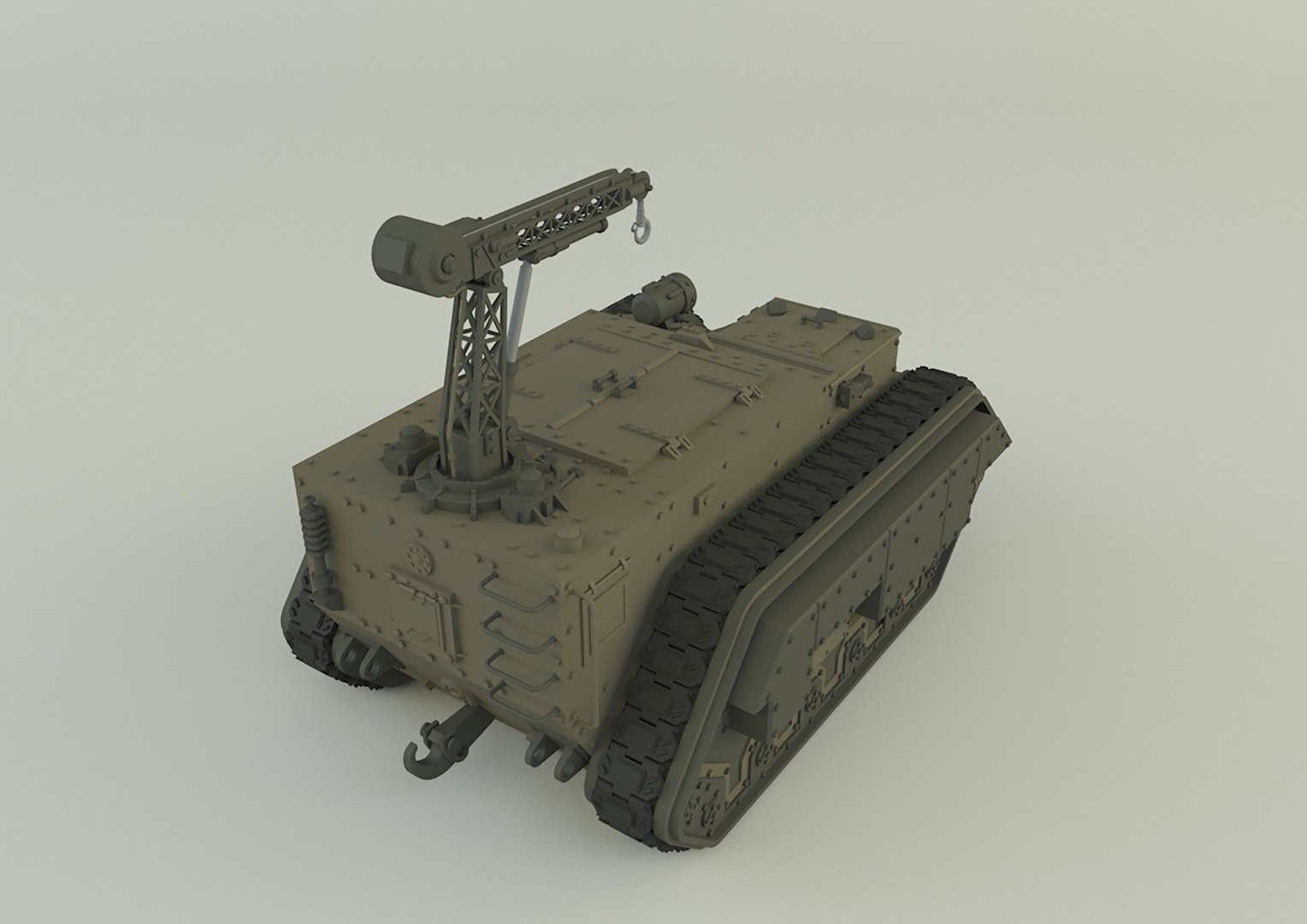 Trojan 412 Tank 3D - TurboSquid 2121639