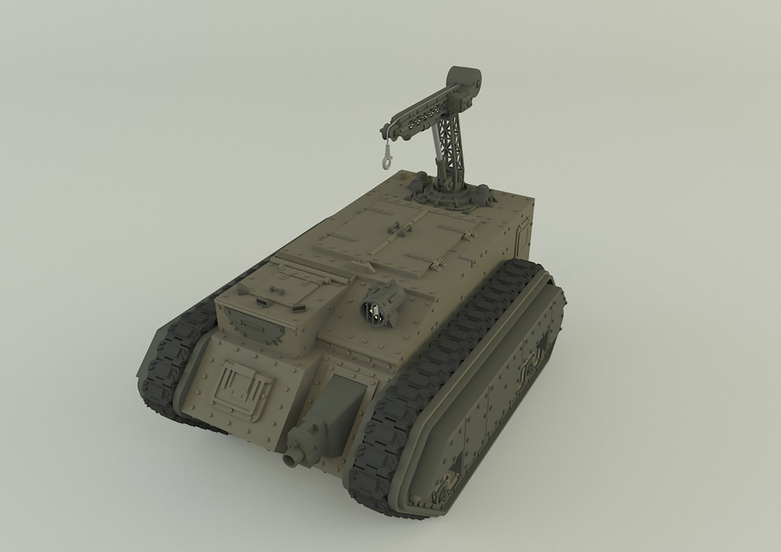 Trojan 412 Tank 3D - TurboSquid 2121639