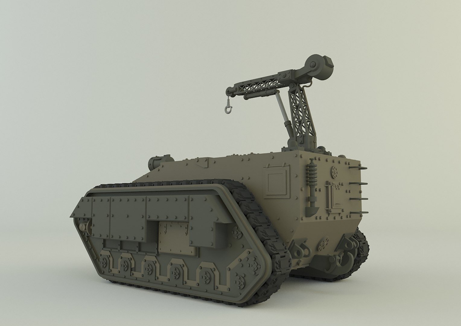 Trojan 412 Tank 3D - TurboSquid 2121639