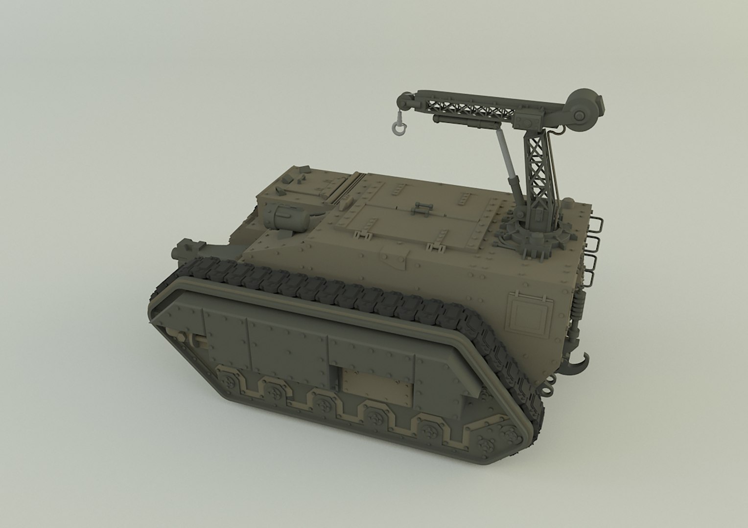 Trojan 412 Tank 3D - TurboSquid 2121639