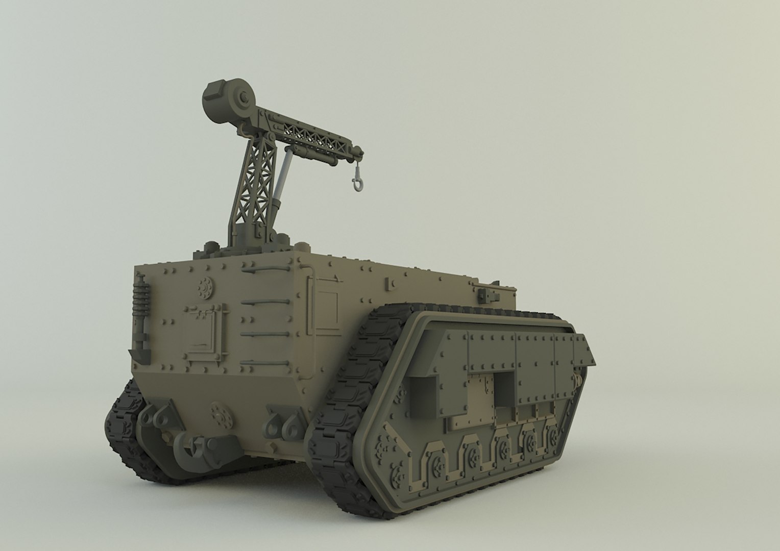 Trojan 412 Tank 3D - TurboSquid 2121639