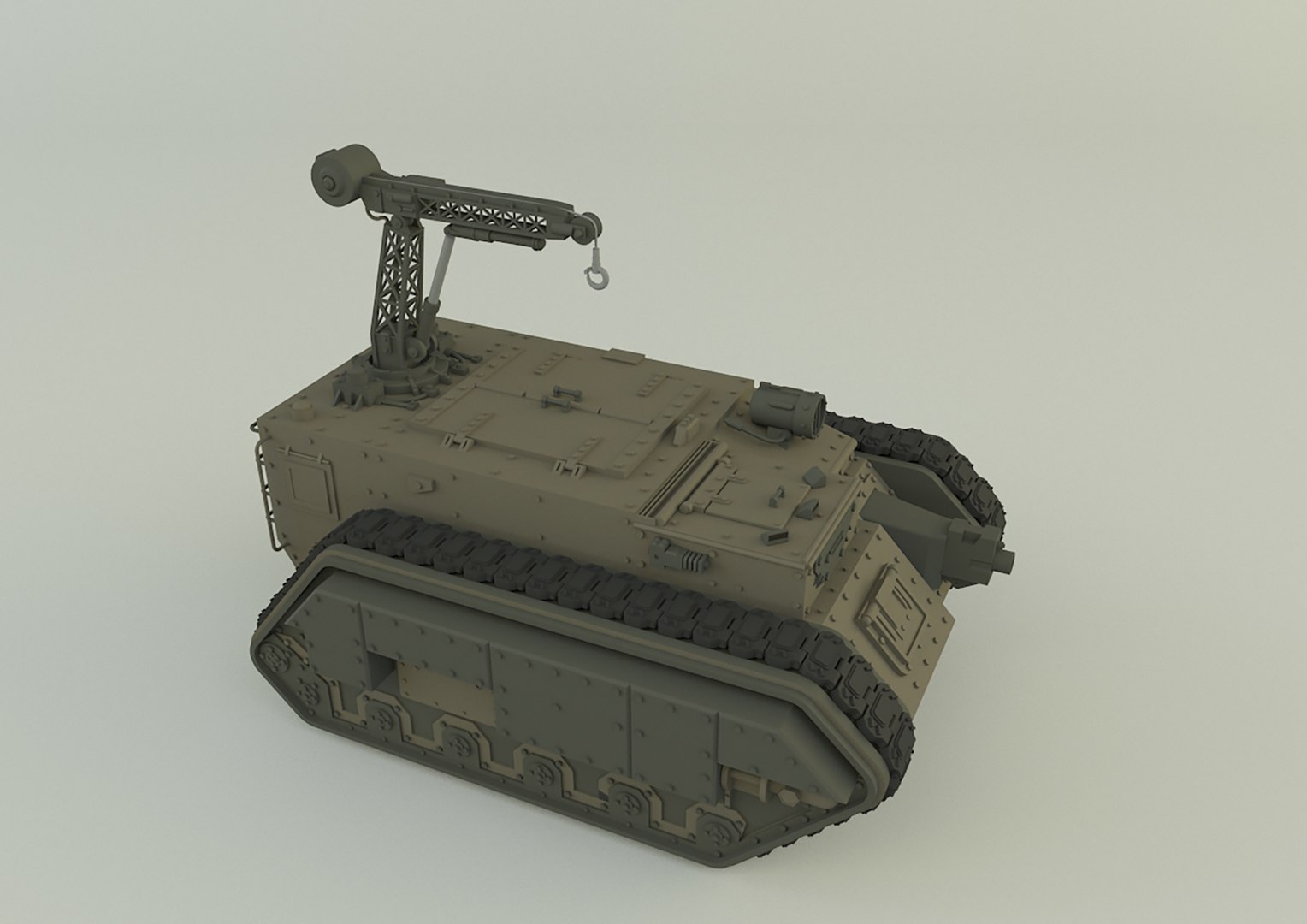 Trojan 412 Tank 3D - TurboSquid 2121639