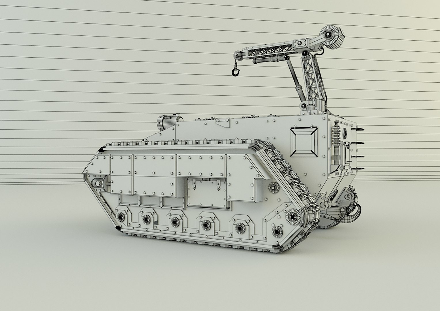 Trojan 412 Tank 3D - TurboSquid 2121639