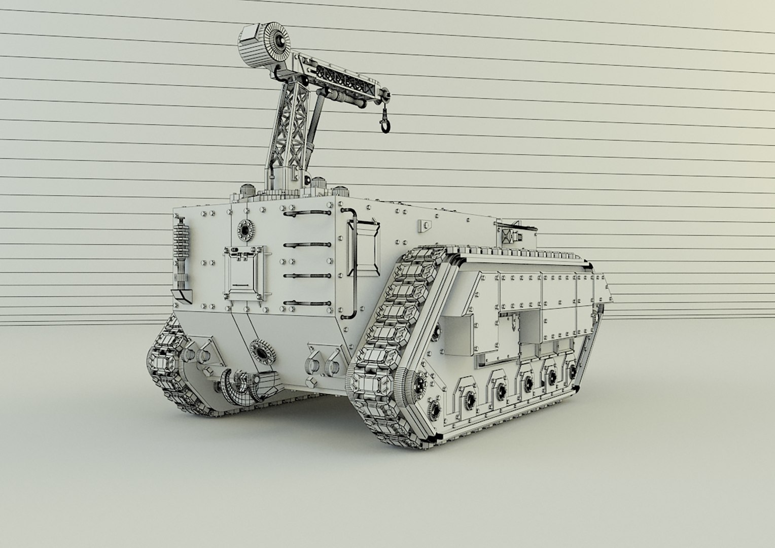 Trojan 412 Tank 3D - TurboSquid 2121639