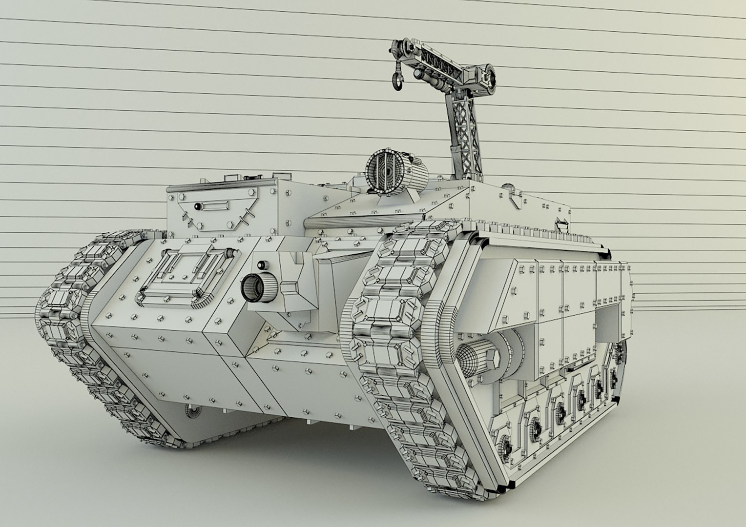 Trojan 412 Tank 3D - TurboSquid 2121639